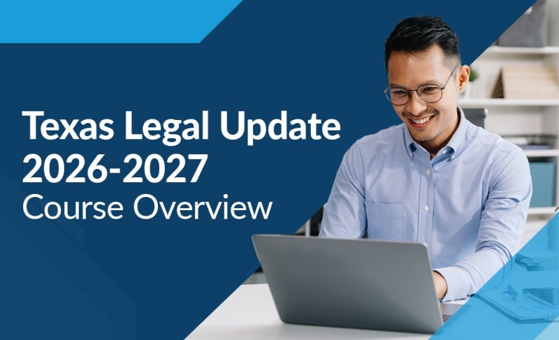 New Texas Broker CE Requirements Effective 1/1/2026 | License Classroom